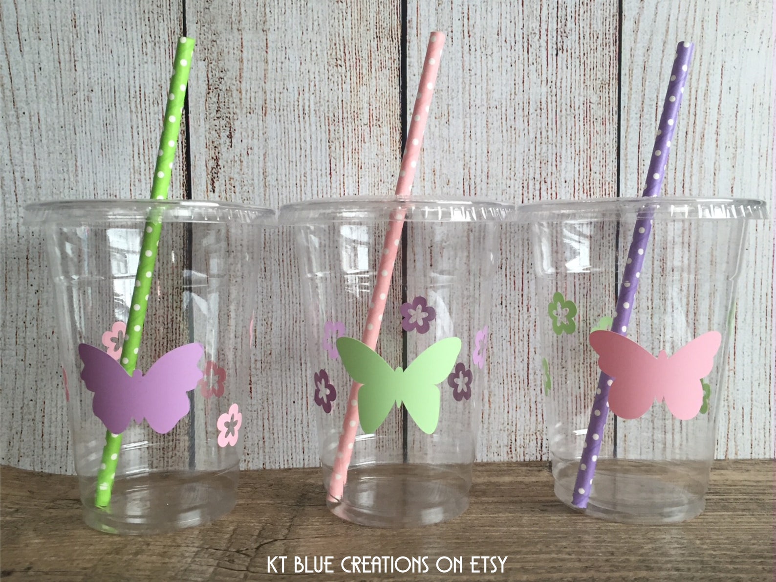 Butterfly Party Cups Garden Party Spring Birthday - Etsy