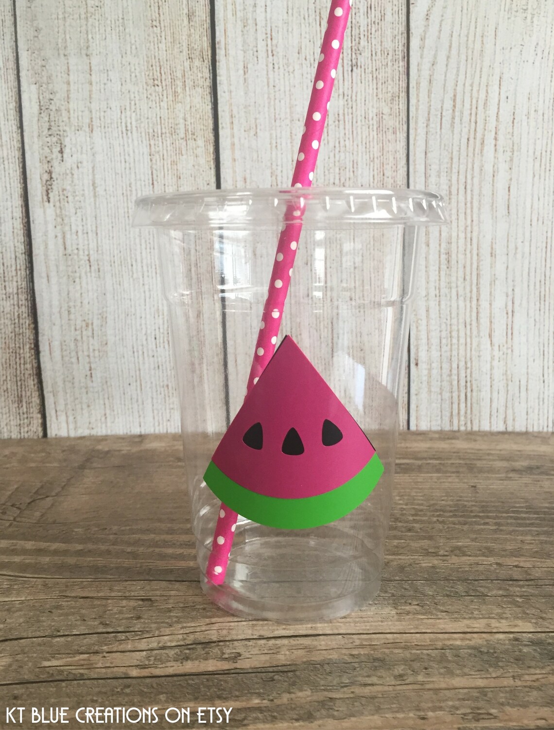 Watermelon Party Cups - One in a Melon Birthday - Disposable Cups W ...