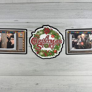 A Christmas Story Garland - Christmas Story Banner - Vintage Christmas ...