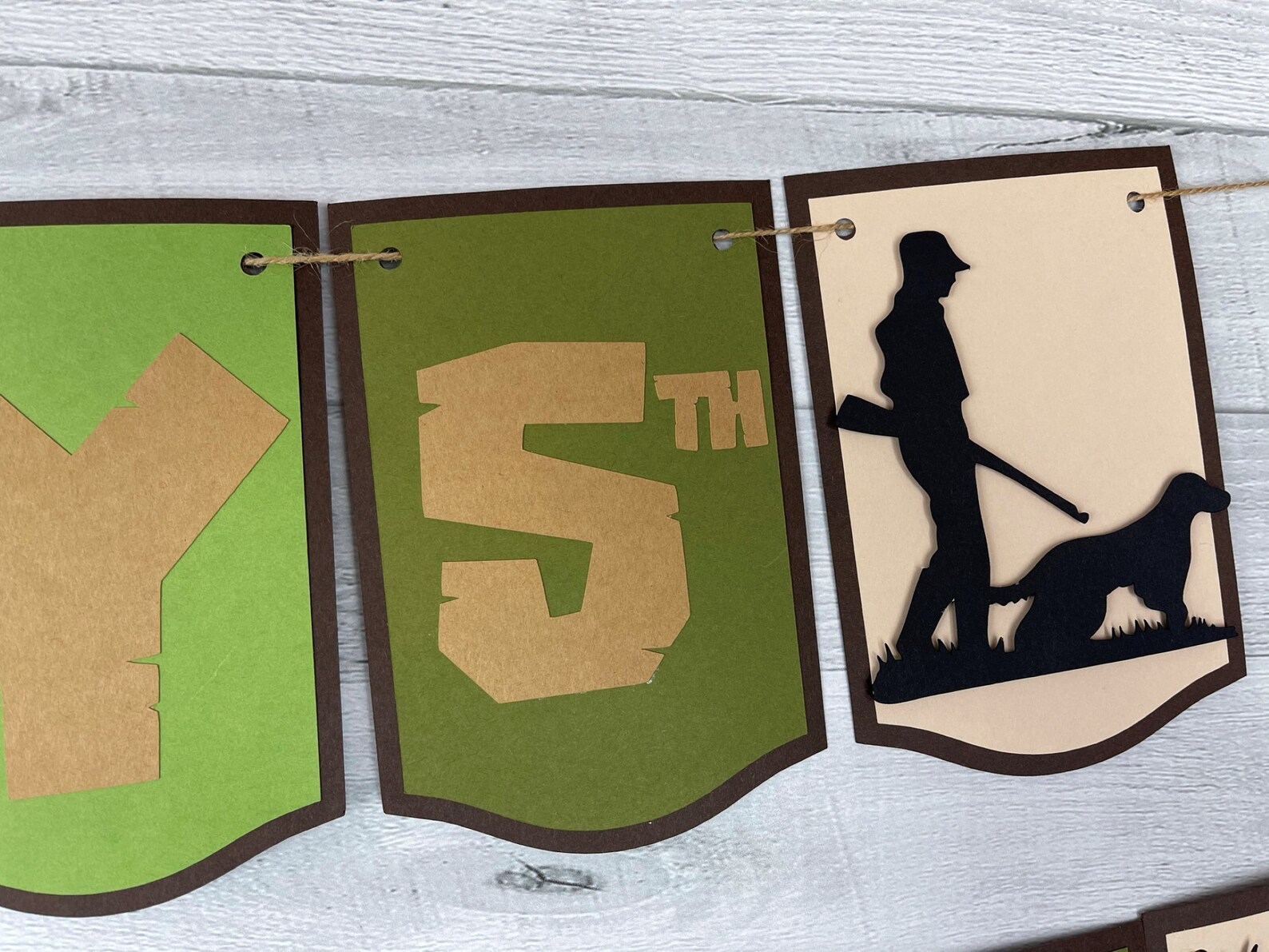 Deer Hunting Birthday Banner Hunting Party Decorations | Etsy