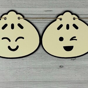 Dumpling Garland - Dumpling Birthday - Dim Sum Garland- Kawaii Asian ...