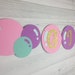 Bubbles NAME Banner - Bubble Birthday Banner- Cute Bubble Party ...