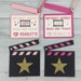 Movie Star Favor Tags Movie Night Birthday Movie Theme Favor Tags ...
