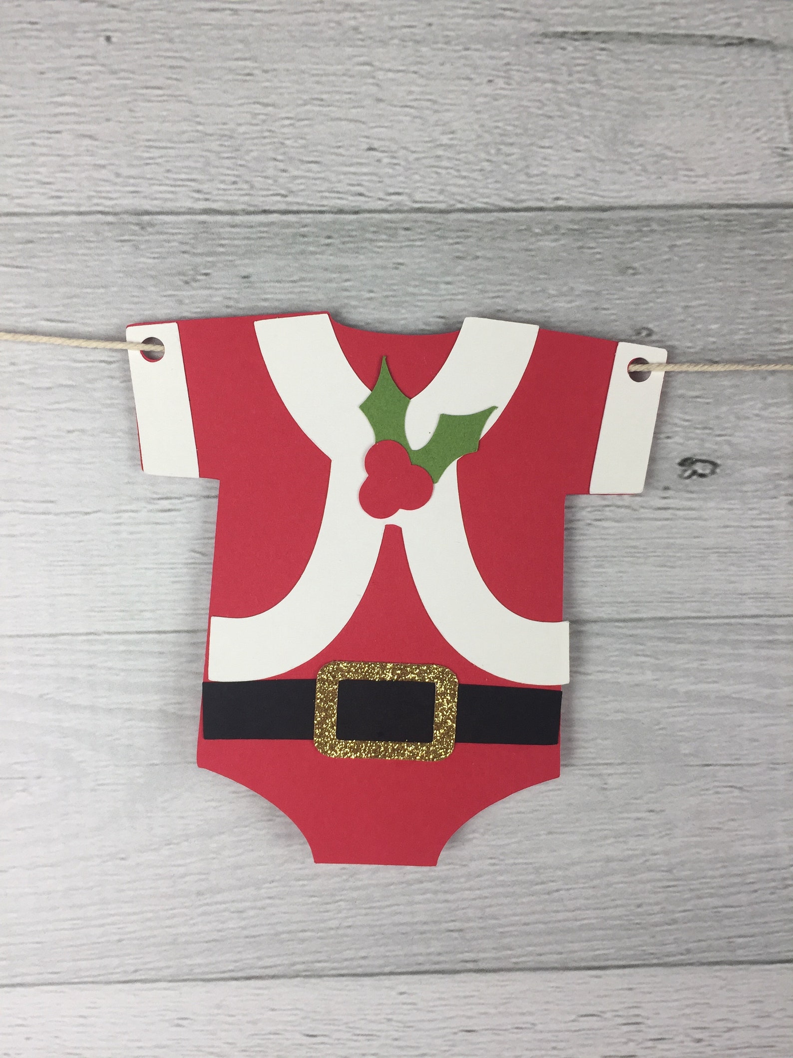 SANTA BABY Garland Baby Shower Garland christmas Baby - Etsy