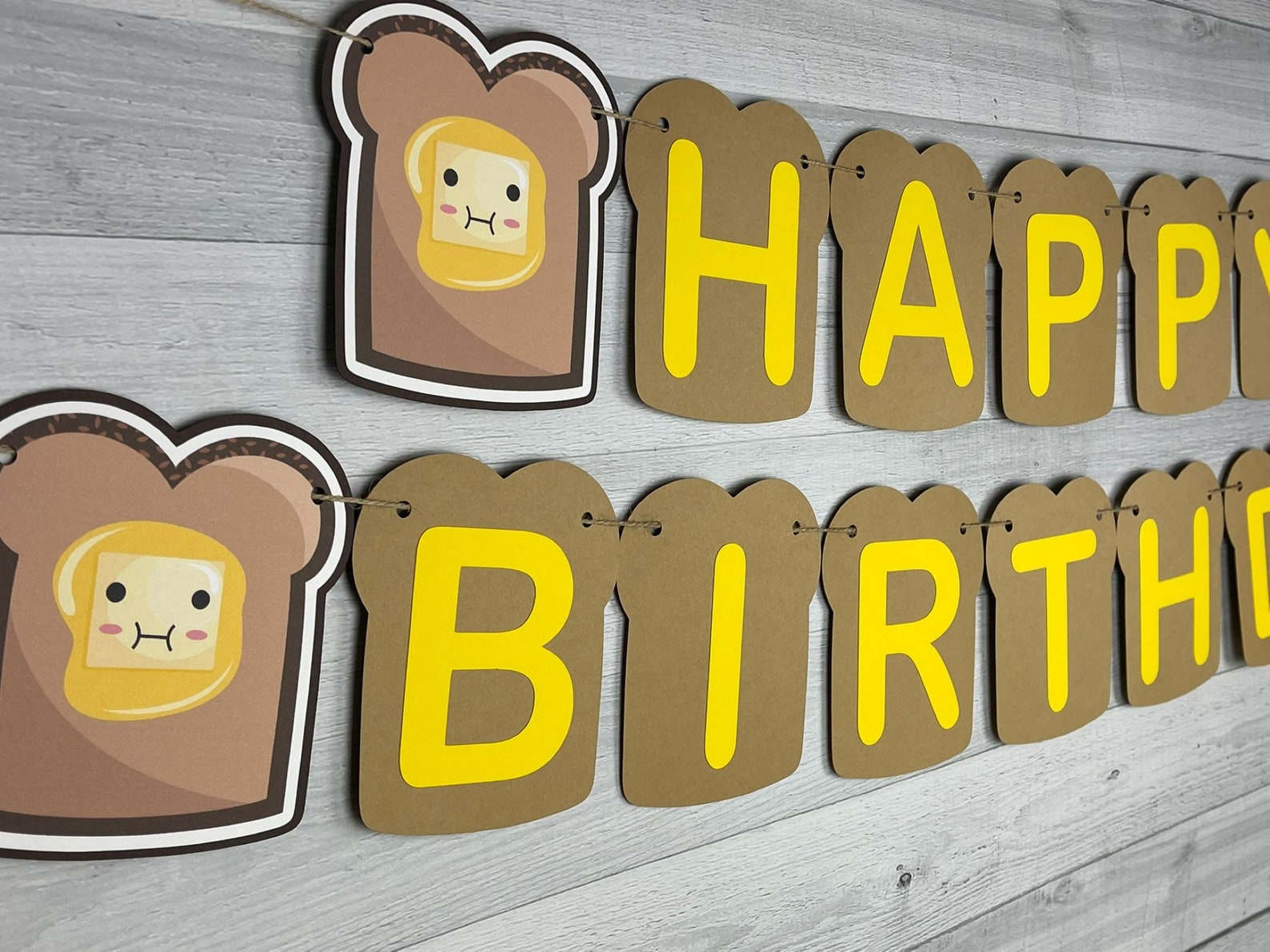 Breakfast Toast Birthday Banner - Toast Birthday - Birthday Brunch ...