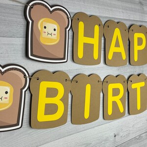 Breakfast Toast Birthday Banner - Toast Birthday - Birthday Brunch ...