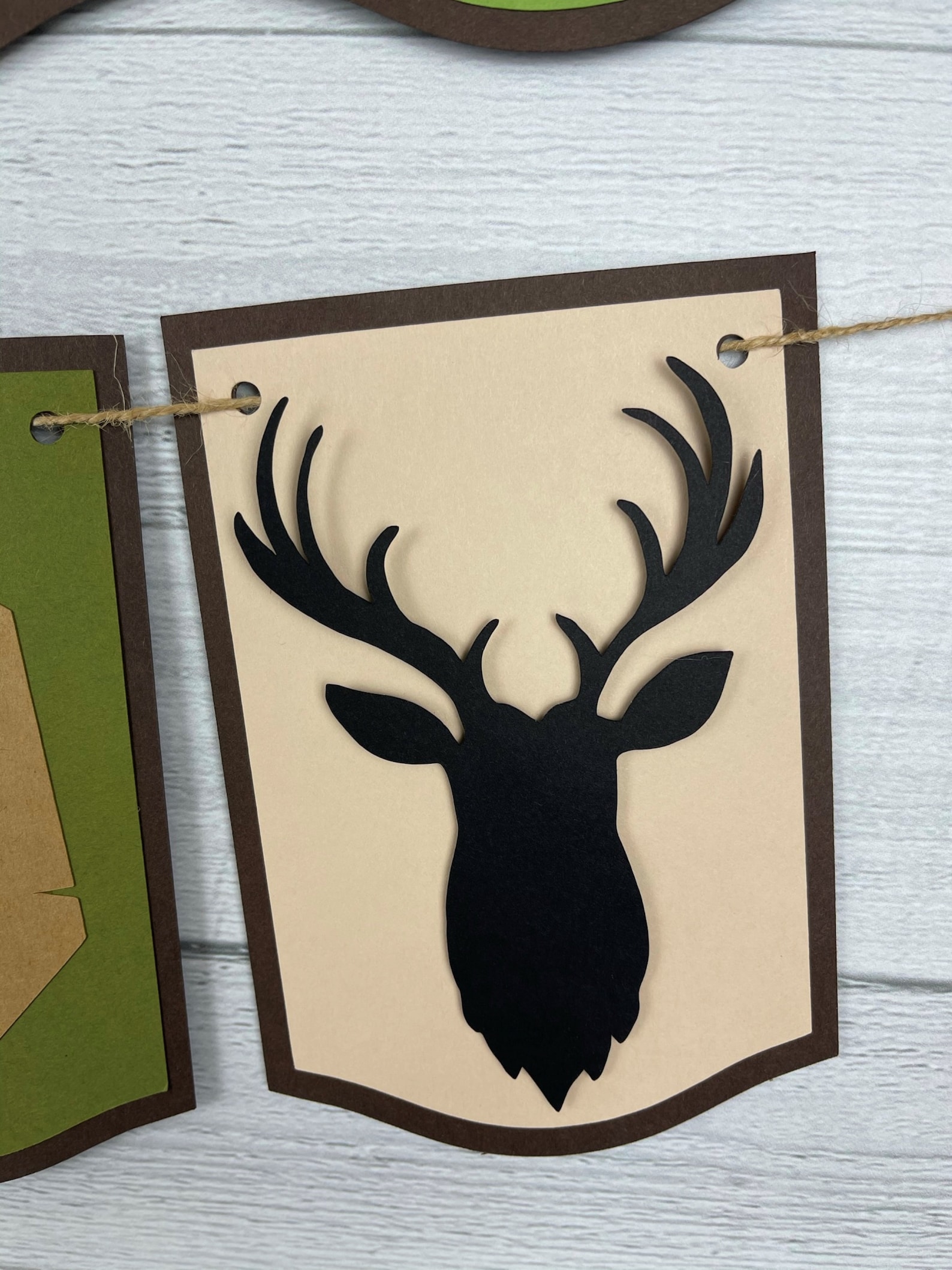 Deer Hunting Birthday Banner Hunting Party Decorations | Etsy