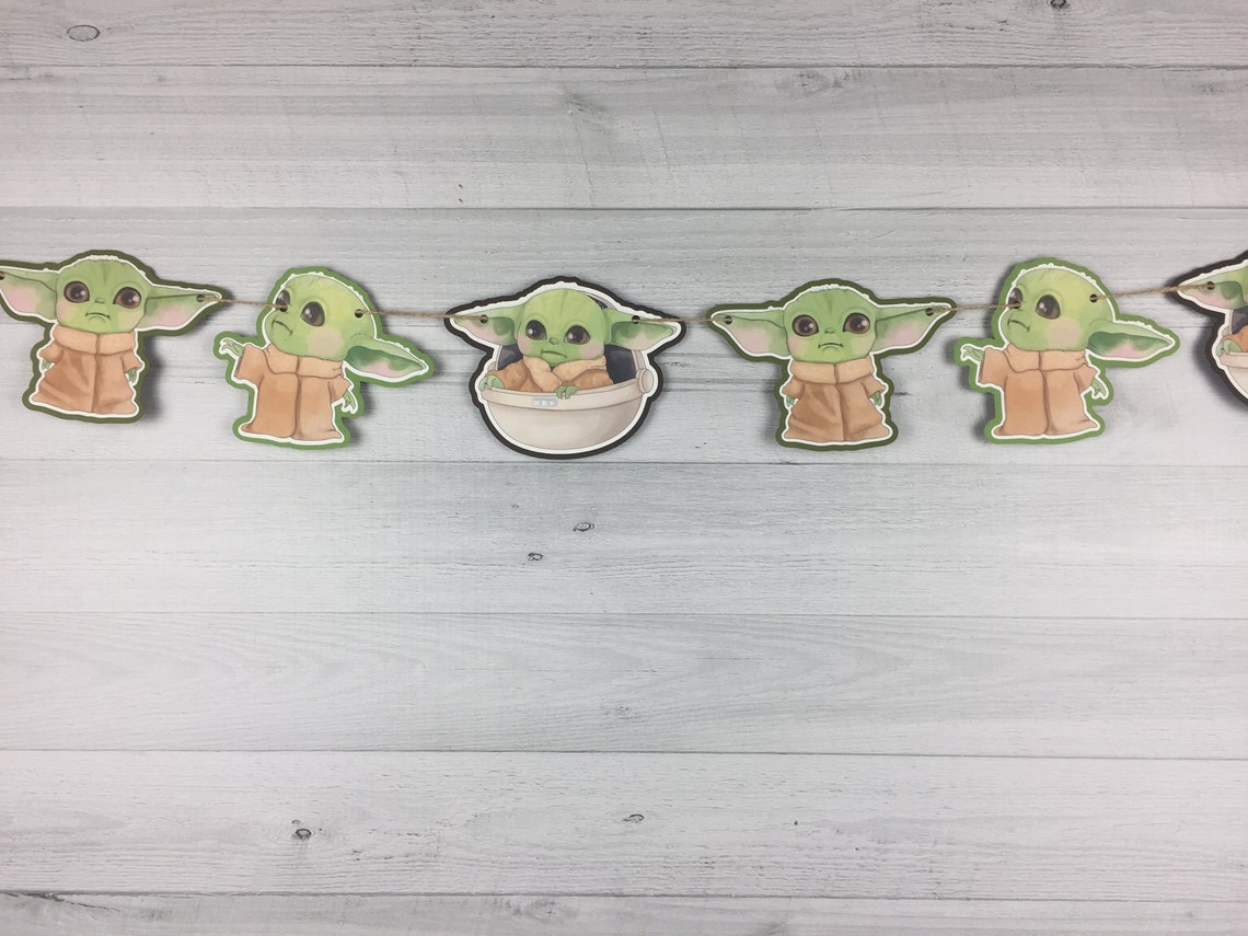 Baby Alien Child Garland Space Baby Baby Shower Baby Alien - Etsy