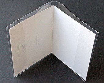 A2 Clear Plastic Greeting Card Boxes set of 25 4-1/2 | Etsy