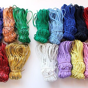 10" Elastic Stretch Loops (set of 50) - Etsy