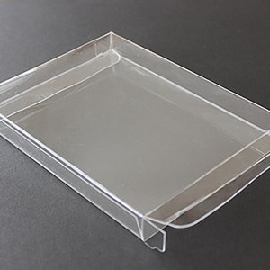 A6 Clear Plastic Notecard Boxes, Set of 25, 4-7/8" X 6-5/8" X 5/8" - Etsy