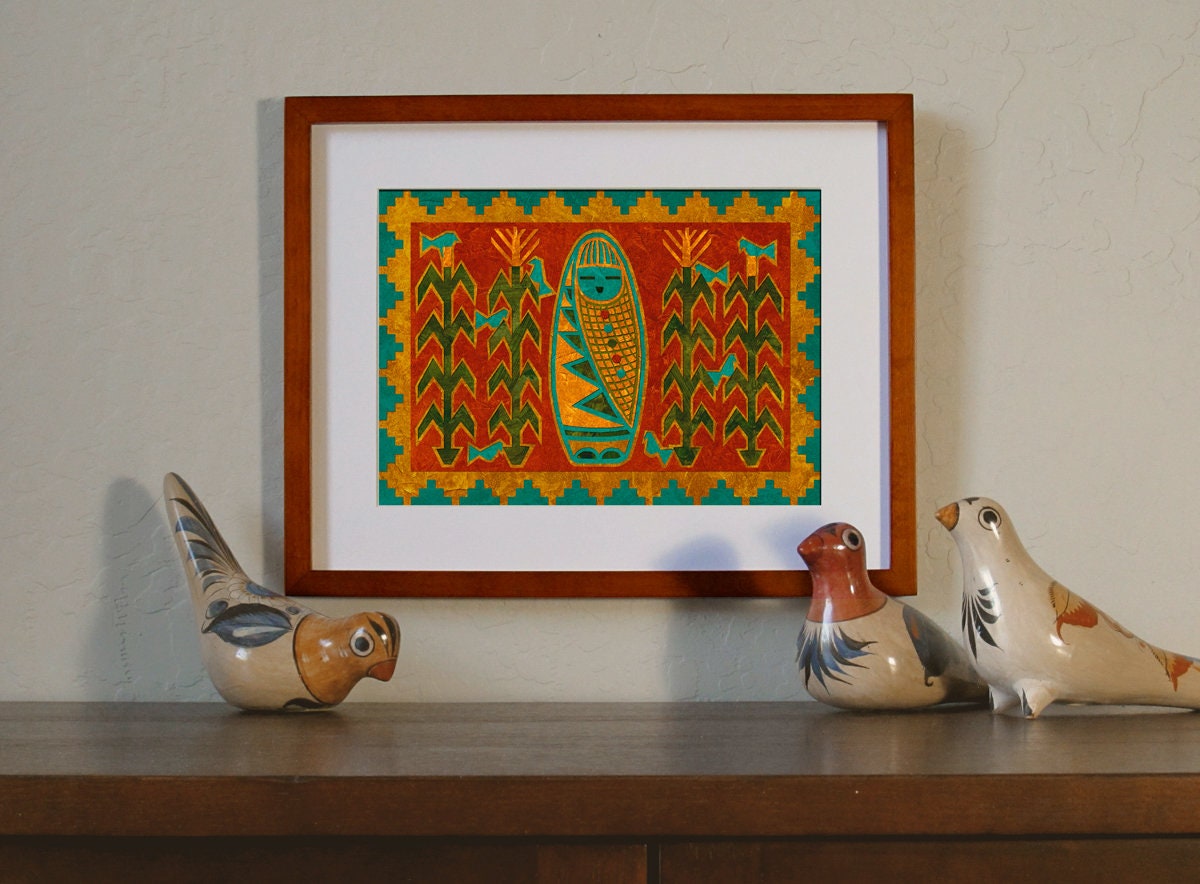 CORN MAIDEN - 2 Color Options - Southwest Collection - Available as a ...