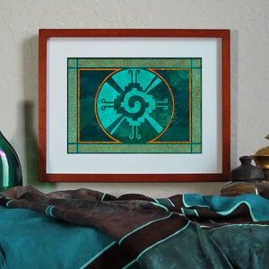 HUNAB KU - the Galactic Butterfly - Southwest Collection - Set of 2 ...
