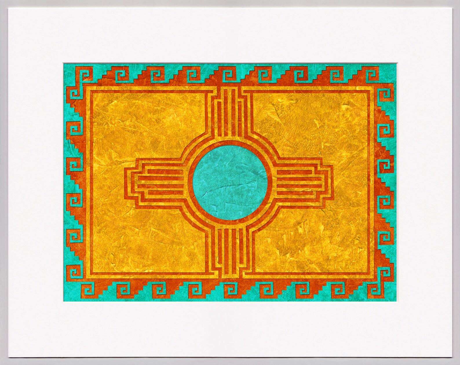 ZIA SUN Design - Southwest Collection - 2 Color Variations - Available ...