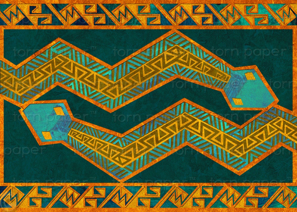 LIGHTNING SNAKE - From the Southwest Collection - 3 Variations ...