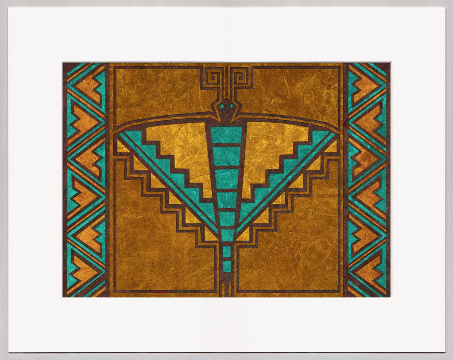 Native American BUTTERFLY - 4 Color Options - Southwest Collection ...