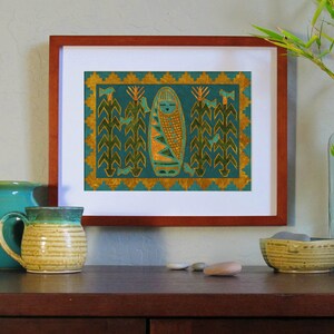 CORN MAIDEN Southwest Collection Available as a Greeting Card, Print ...