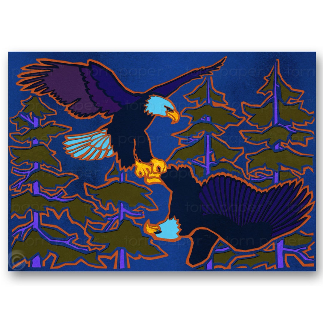 EAGLES Mating Ritual the Wonders of Nature Collection Love Wedding ...
