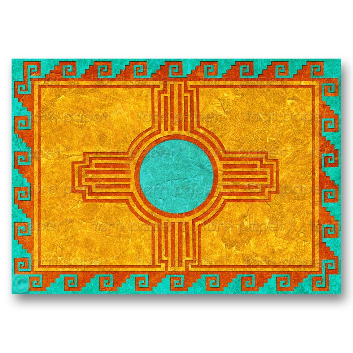 ZIA SUN Design - Southwest Collection - 2 Color Variations - Available ...