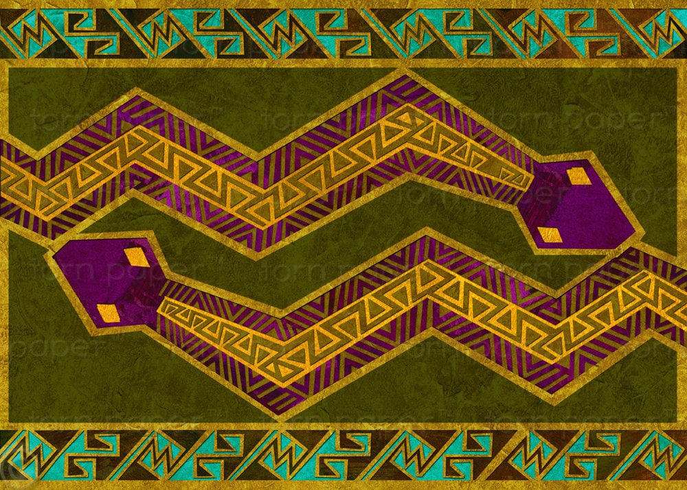 LIGHTNING SNAKE - From the Southwest Collection - 3 Variations ...