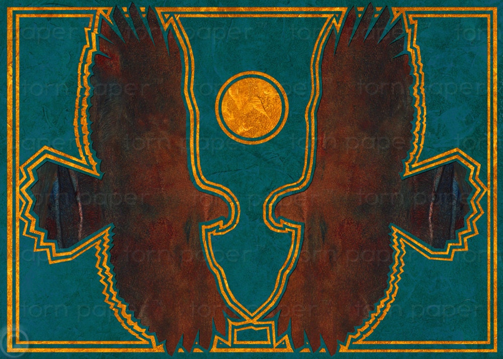 HAWKS From the Southwest Collection Available as a Greeting Card, Print ...