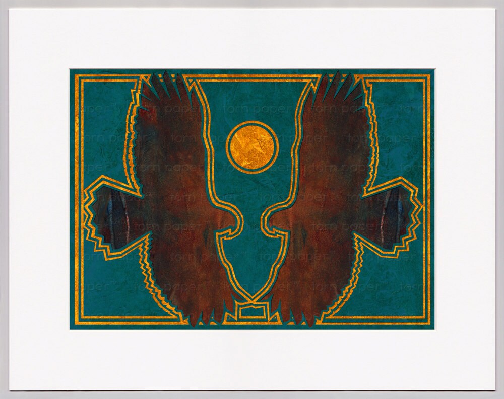 HAWKS From the Southwest Collection Available as a Greeting Card, Print ...