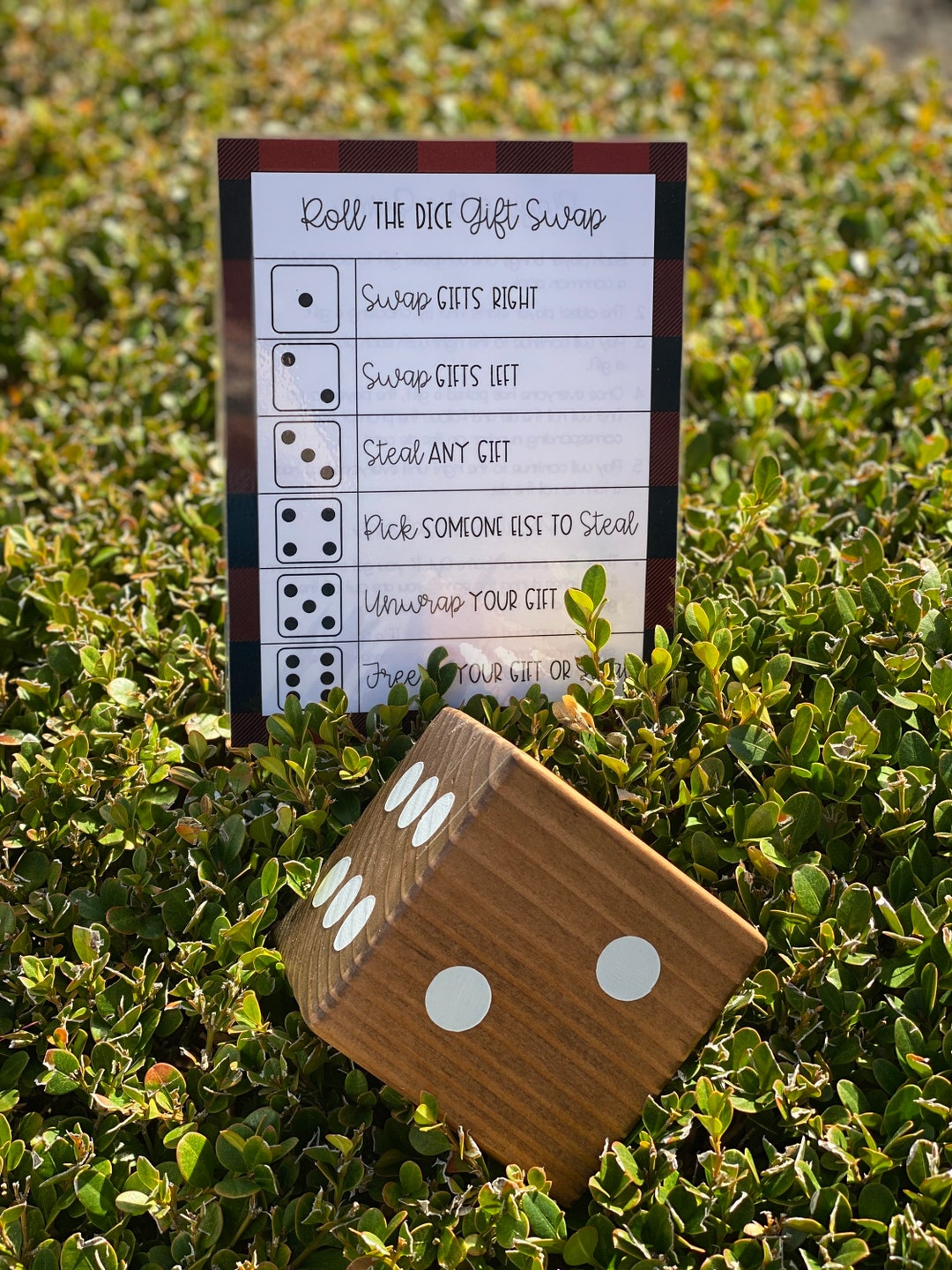 Roll the Dice Gift Swap Game - Etsy