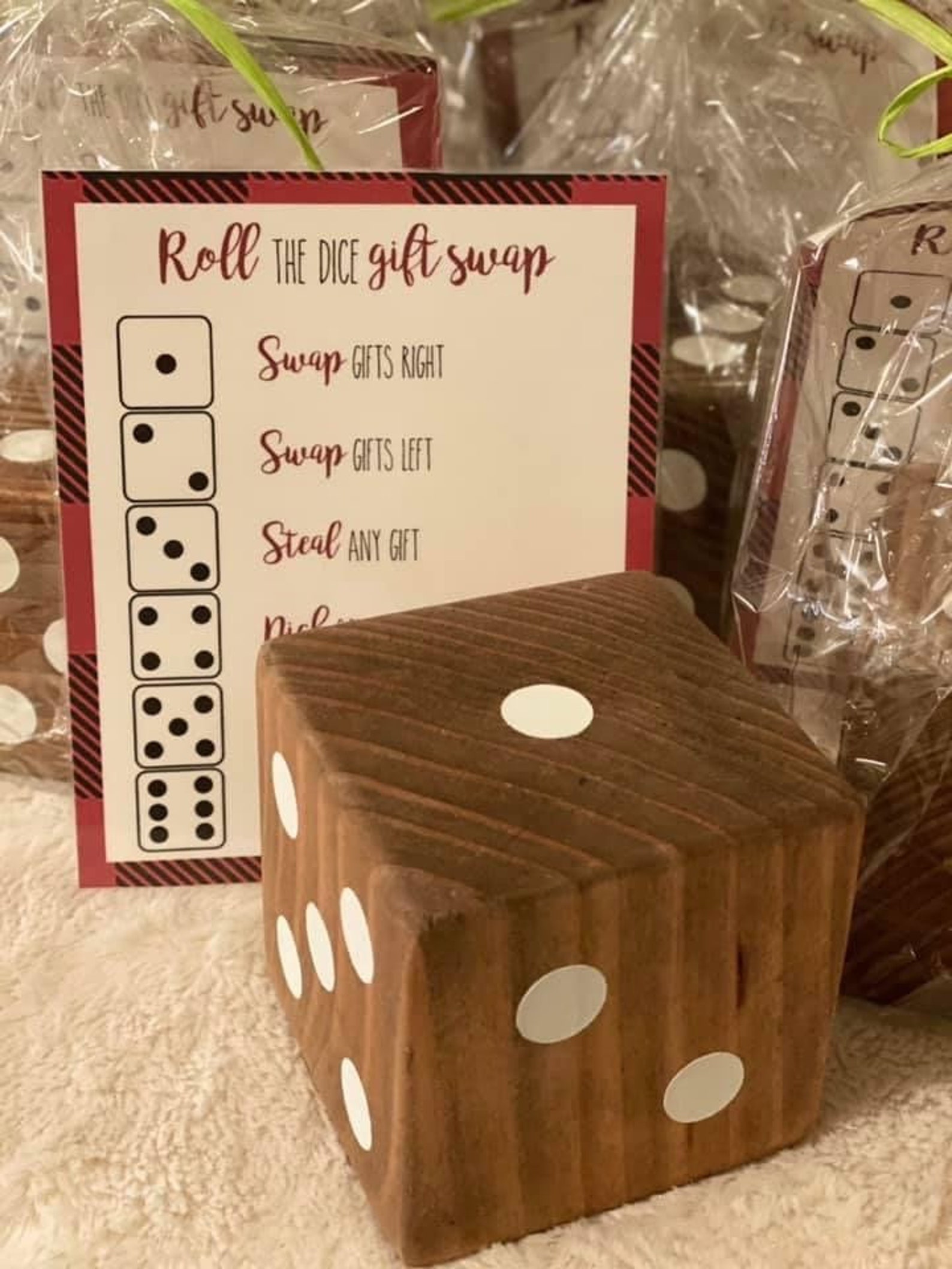 Roll the Dice Gift Swap Game - Etsy