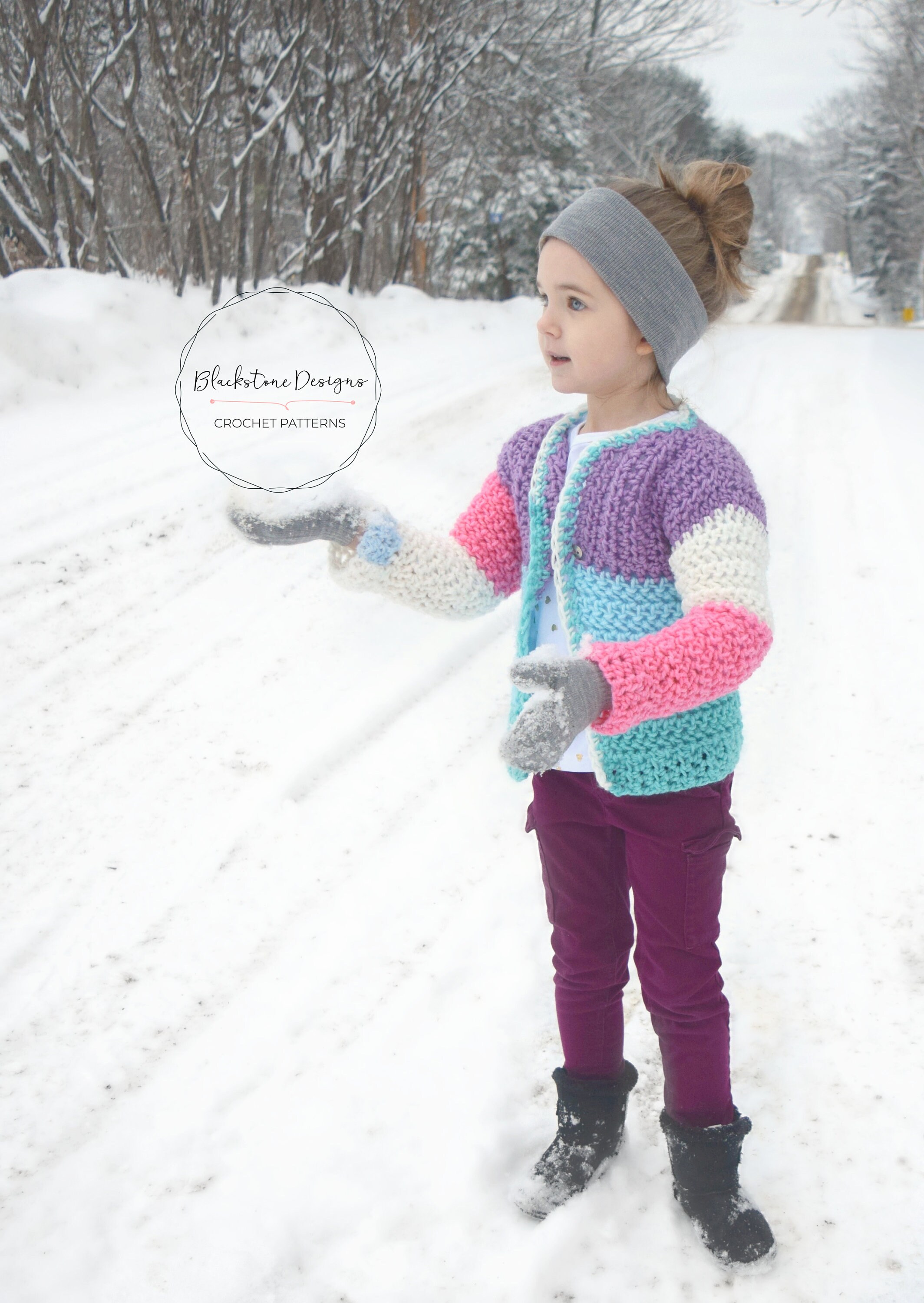 Crochet Sweater Pattern, Whatever Sweater Child Sizes, Crochet Pullover ...