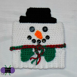Crochet Boot Cuffs Pattern, Peeping Snowman Boot Cuffs, Crochet Boot ...
