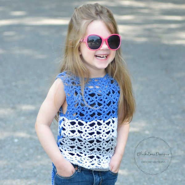 Crochet Summer Tank Top Pattern - Etsy