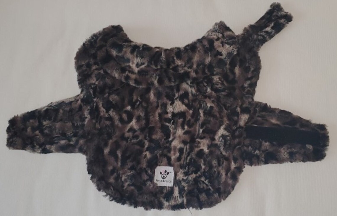 Luxury Leopard Dog Jacket - Etsy