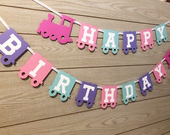 Pink Train Party - Etsy