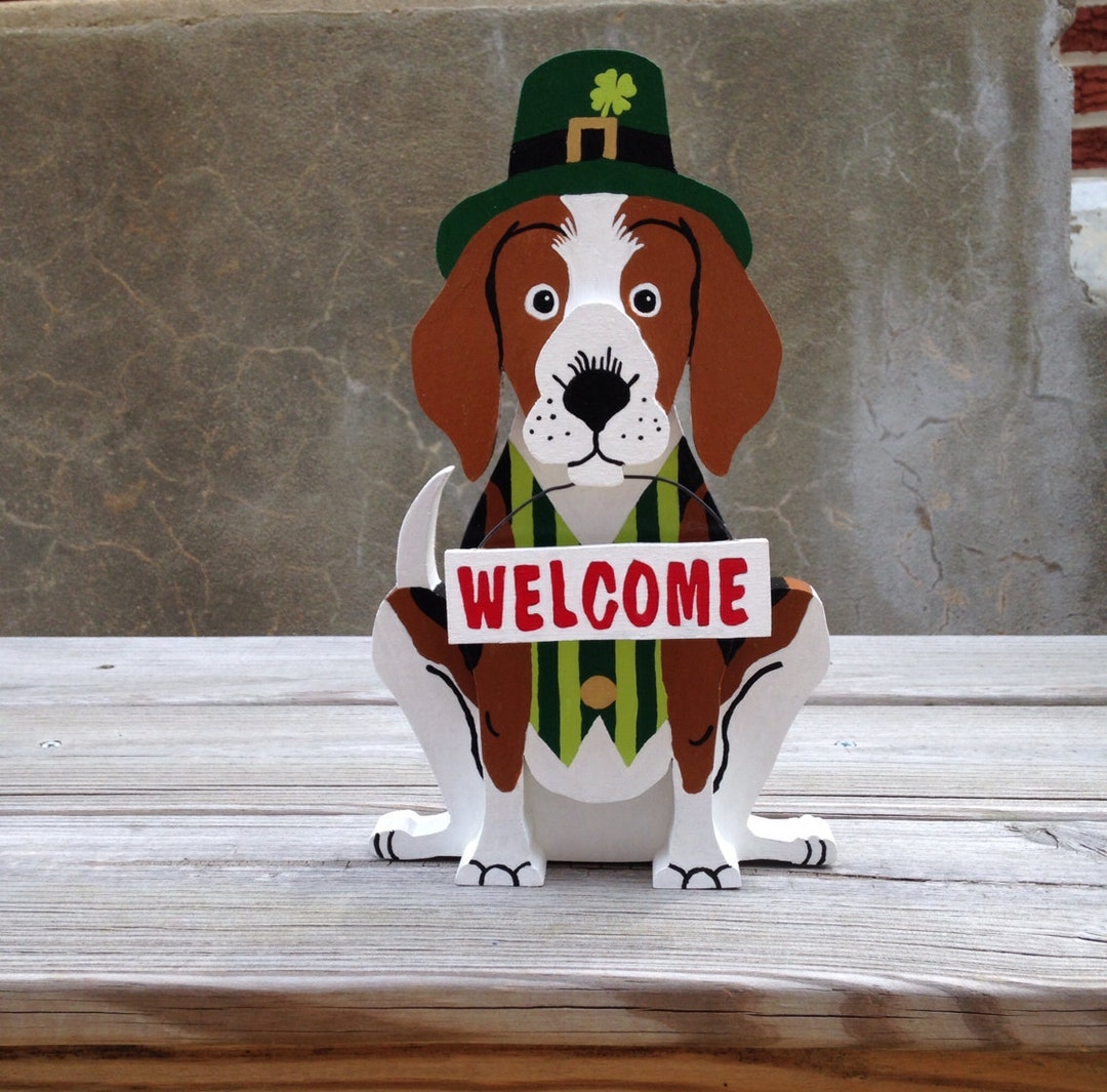 Welcome Beagle - Etsy