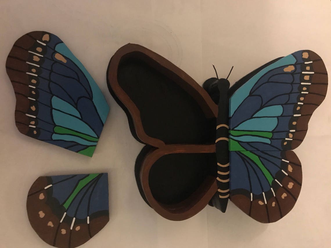 Butterfly Jewelry Box - Etsy