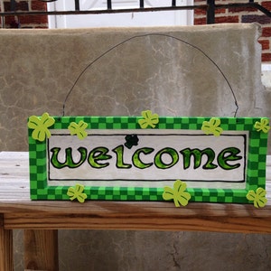 Irish Welcome Sign - Etsy