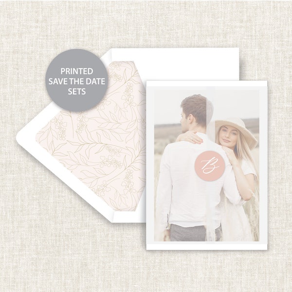 Simple Save the Date - Etsy