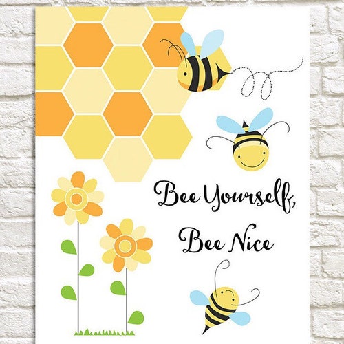 Bee Bulletin Board Set Spring Bulletin Board Set Classroom | Etsy