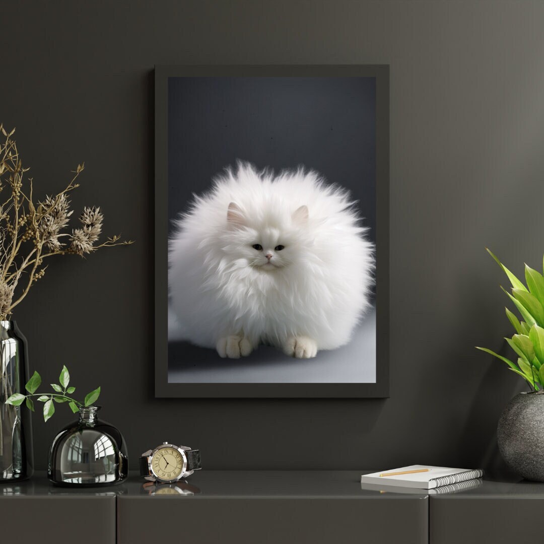 Purrfectly Adorable: Cat Poster Wall Art - Instant Digital Download - Etsy