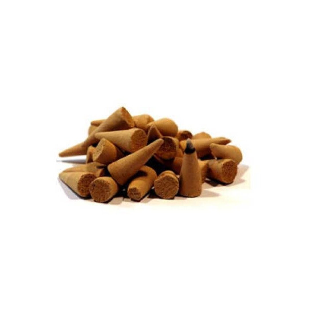 13 Magickal Sandalwood Incense Cones - Spell Cast for Offerings ...