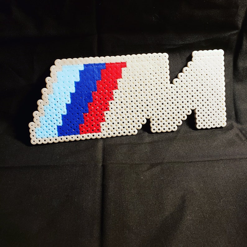 Perler Bead Car Logo | BMW M - Etsy