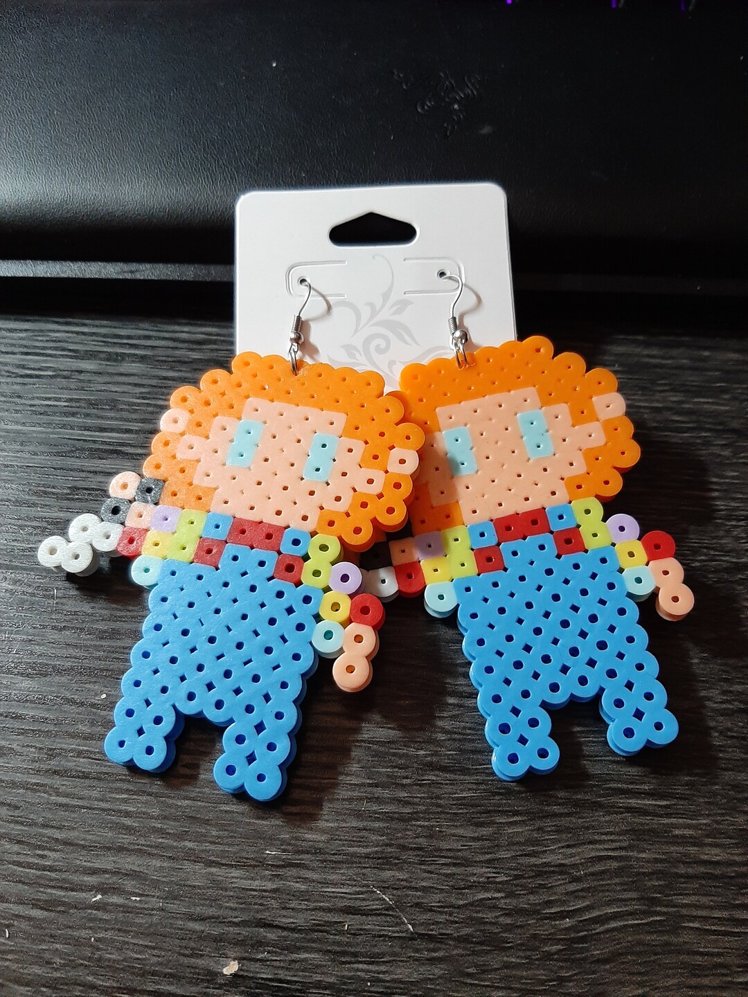 Perler Bead | Chucky Earrings - Etsy