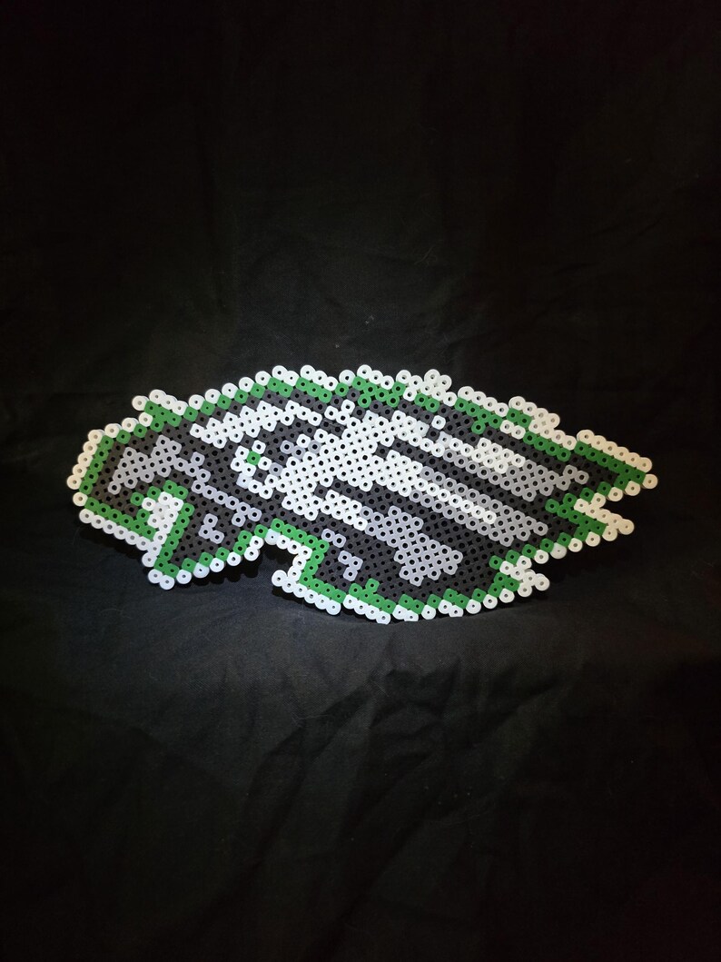 Perler Bead | Philadelphia Eagles Logo - Etsy