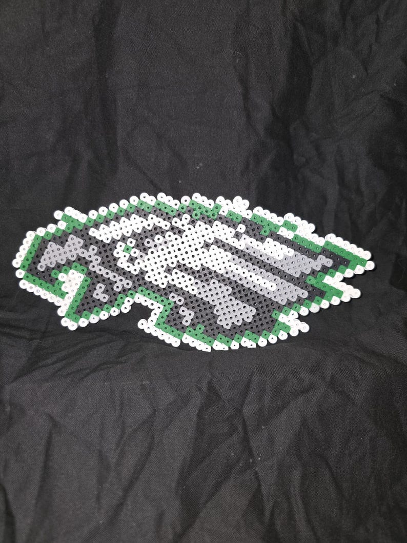 Perler Bead | Philadelphia Eagles Logo - Etsy
