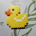 Duck Duck Jeep Gift Bag – Handmade Perler Duck, Car Freshener, Sticker ...