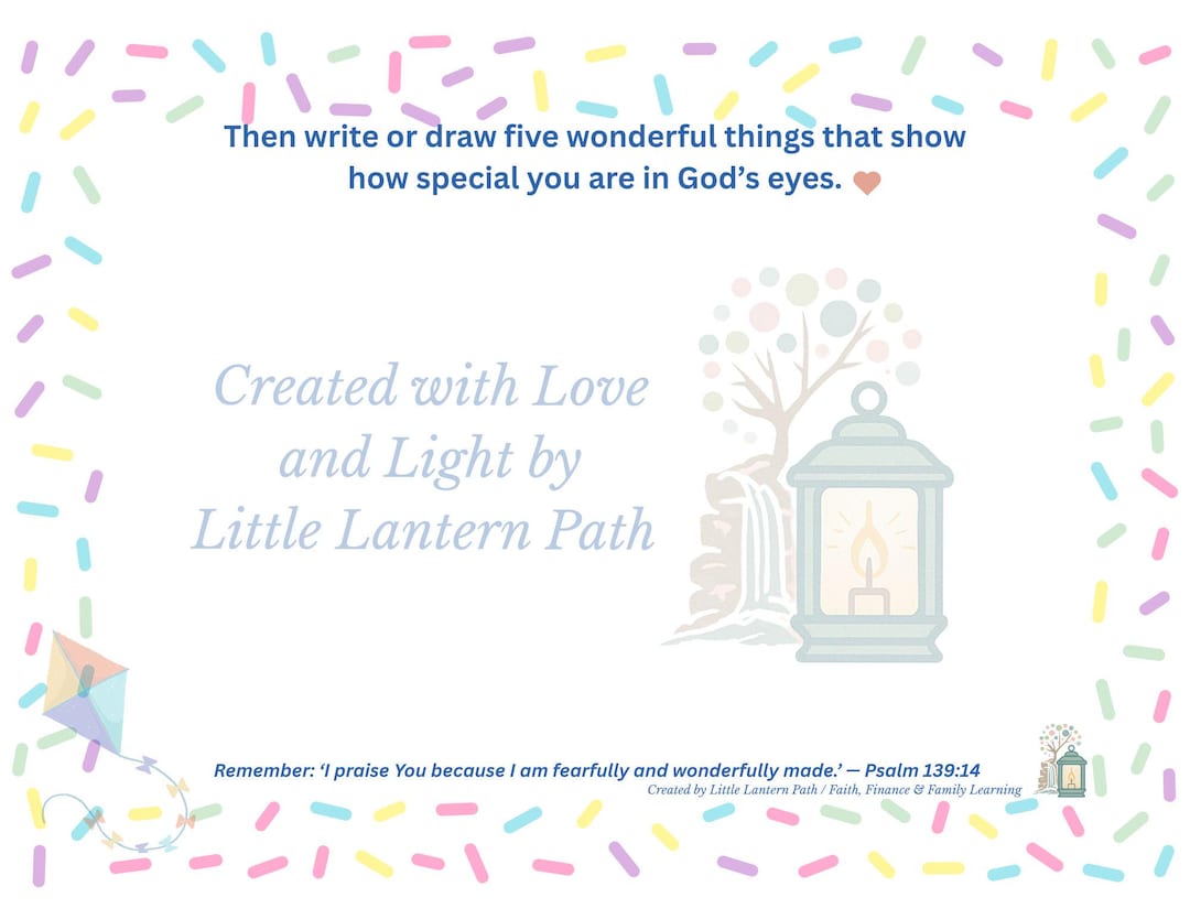 Fearfully & Wonderfully Made Handprint Activity | Bible Verse Worksheet ...