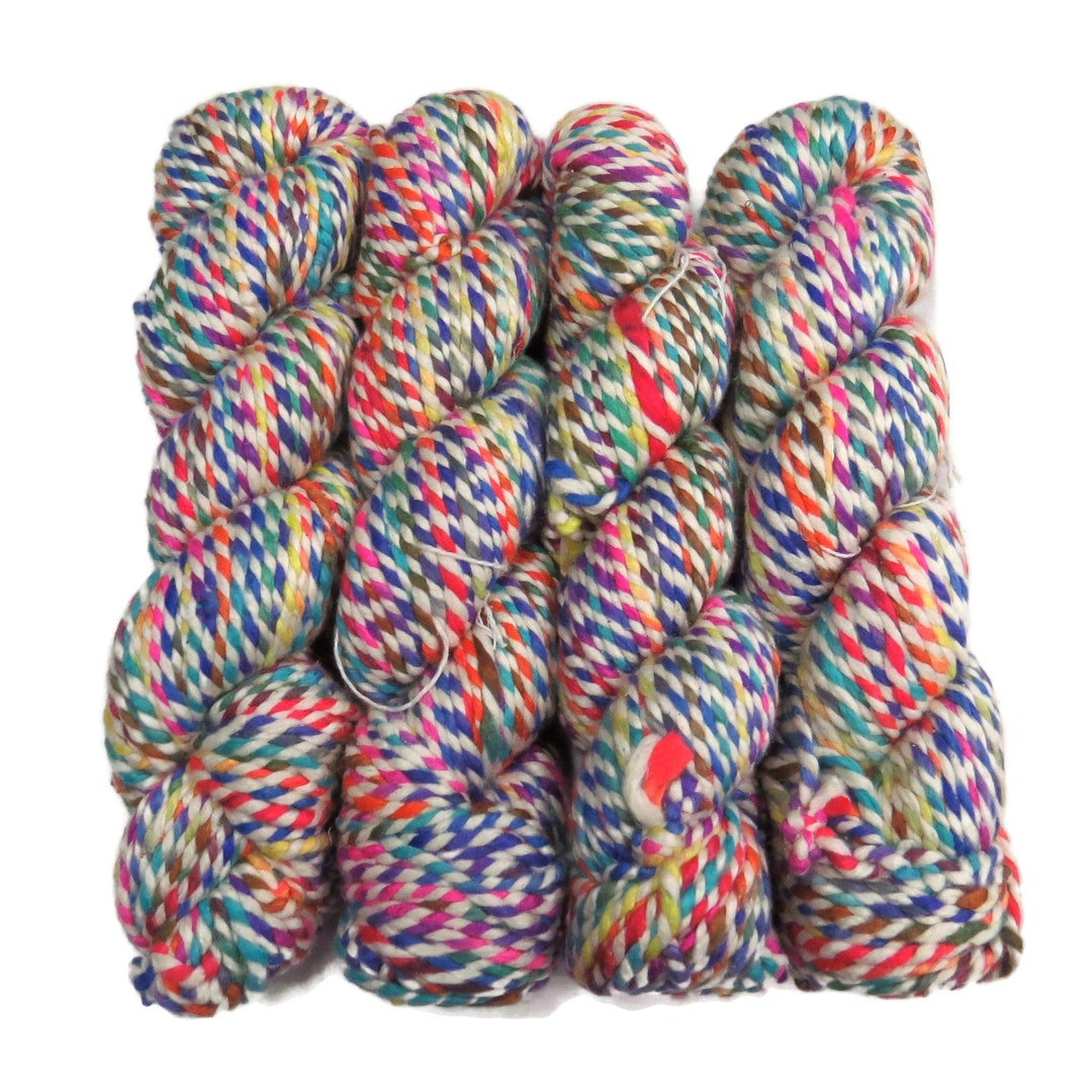 New! Candy Mulberry Silk Yarn, Color: Sorbet Medley - Etsy