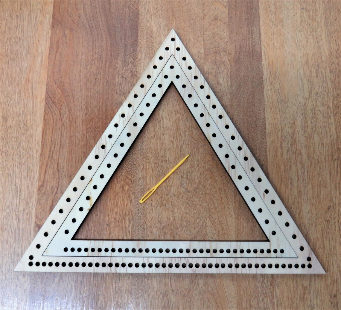 Triangle Weaving Frame Loom, Woven Wall Art , to Tapestry Weaving ...