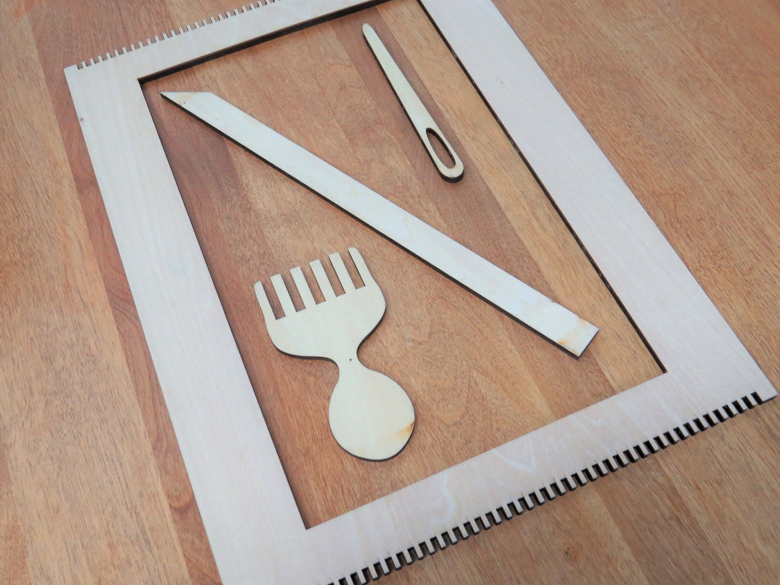 Large Weaving Frame Loom for Beginners, Woven Wall Art , to Tapestry ...