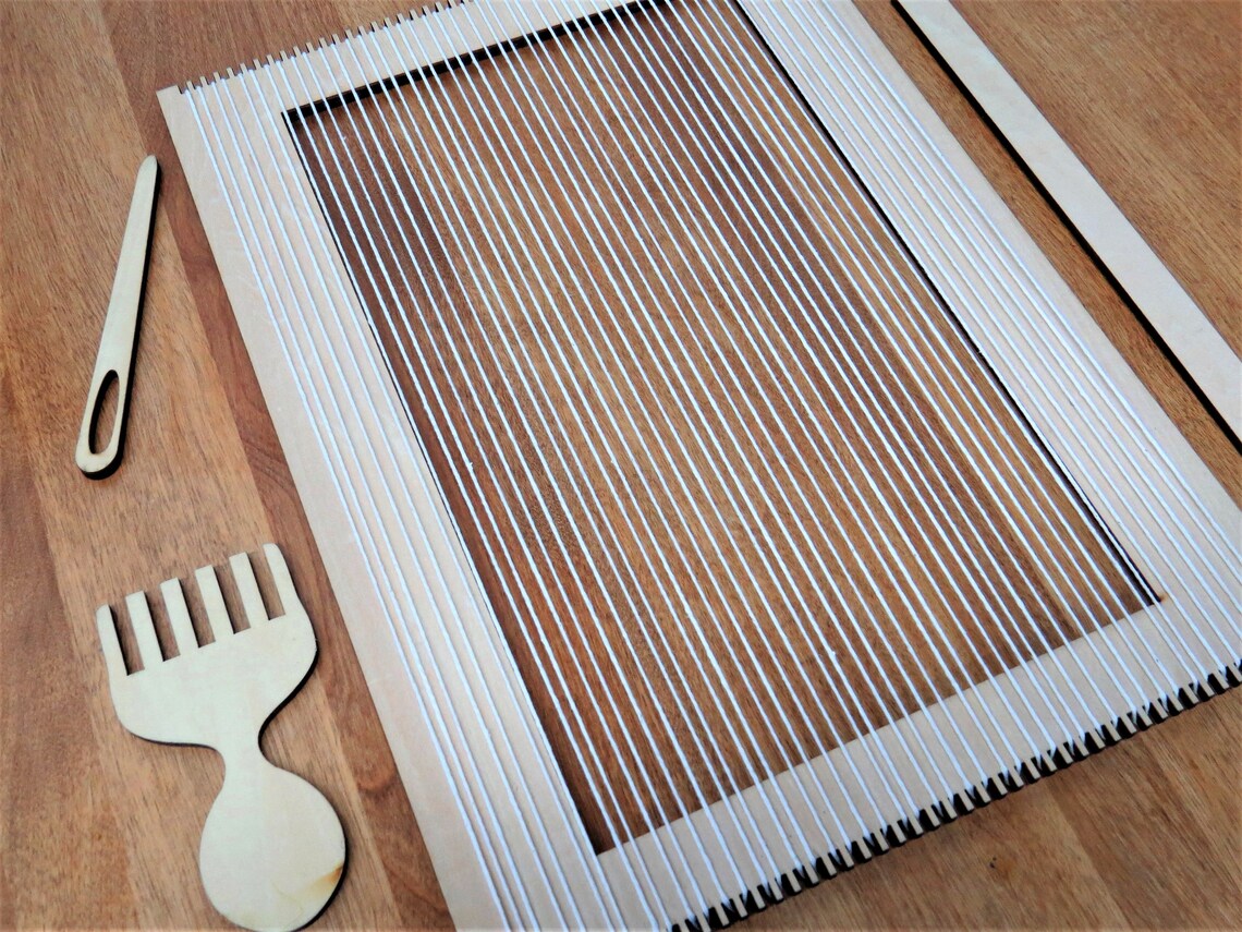 Large Weaving Frame Loom for Beginners, Woven Wall Art , to Tapestry ...